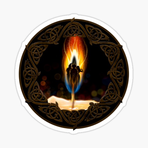 "It’s just a bunch of Hocus Pocus -Circle design " Sticker by Young-at ...