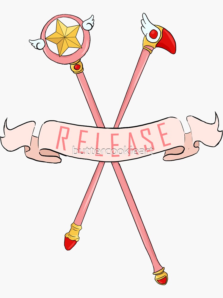 "Release" Sticker for Sale by buttercookieart | Redbubble