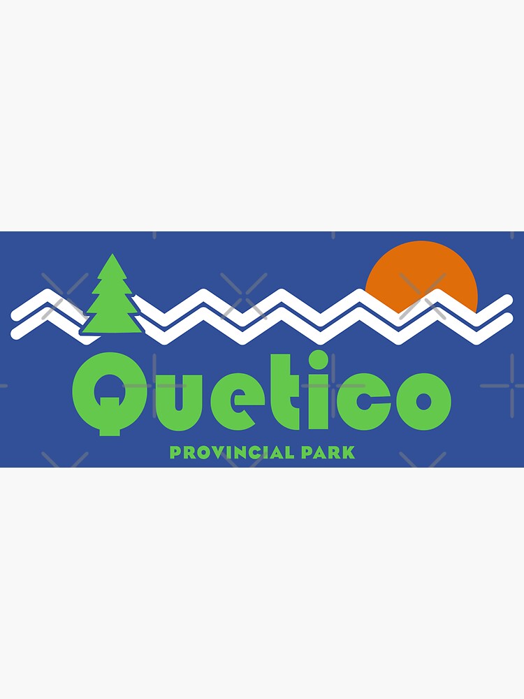 "Quetico Provincial Park Retro" Sticker for Sale by esskay | Redbubble