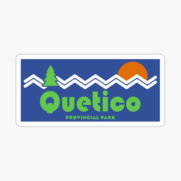 "Quetico Provincial Park Retro" Sticker for Sale by esskay | Redbubble
