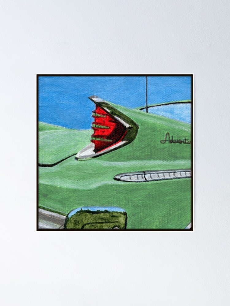 "1960 DeSoto Adventurer Tail Fin" Poster for Sale by OttingerART ...