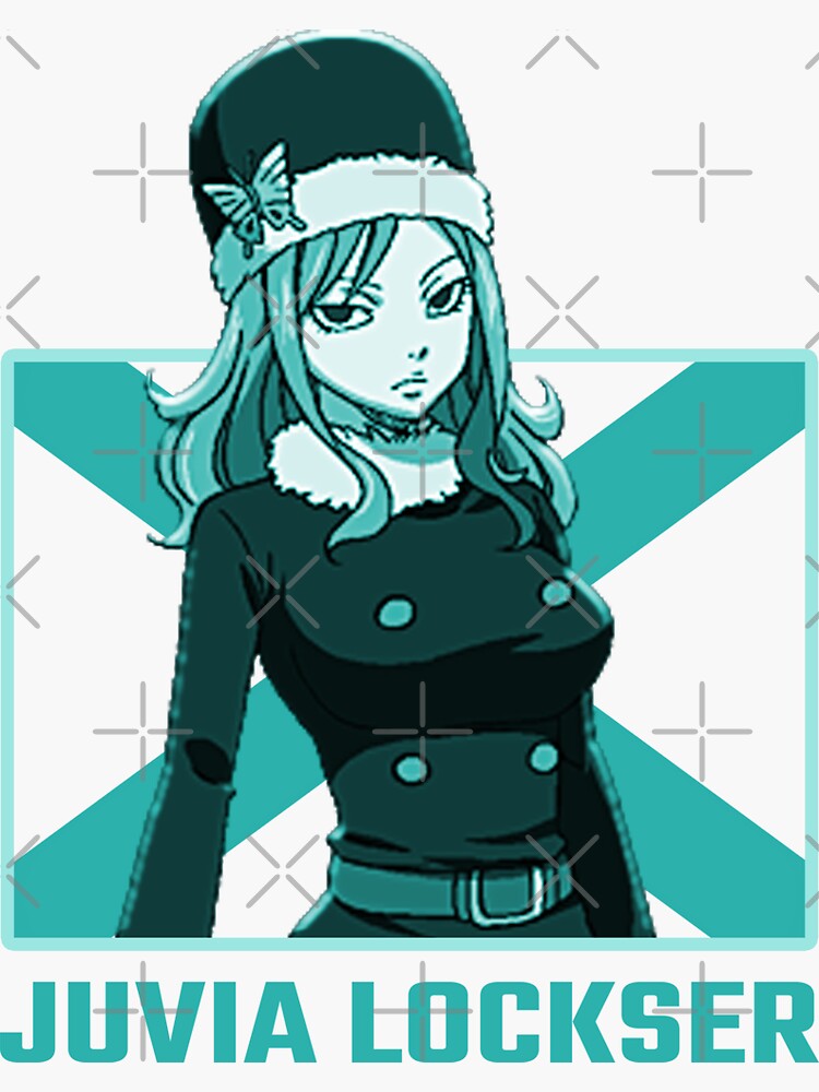 "JUVIA LOCKSER" Sticker for Sale by UNCHMUNCH | Redbubble
