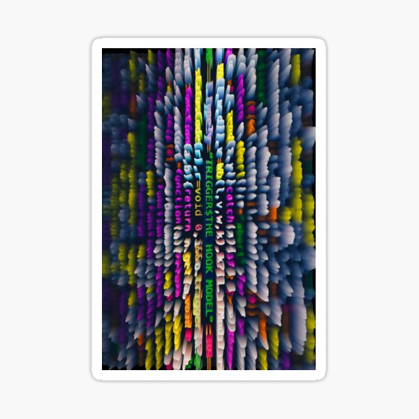 "3D Coding" Sticker for Sale by GORLOG | Redbubble