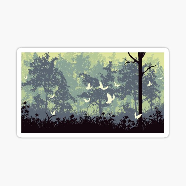 "Overgrown" Sticker for Sale by Gossamer1204 | Redbubble