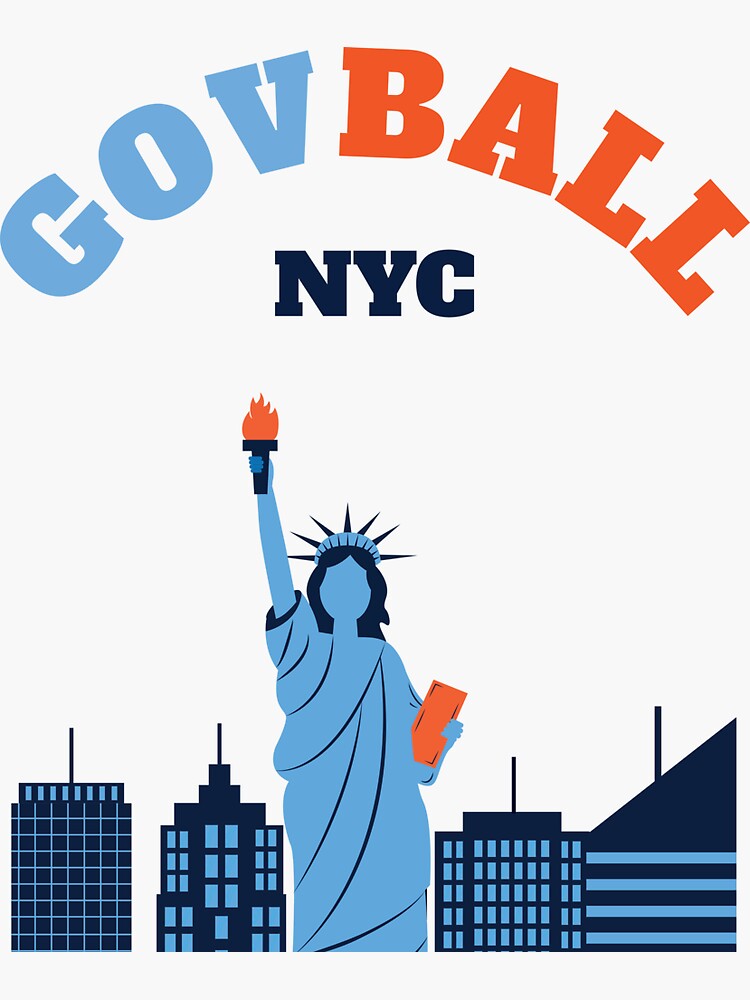 "The Governors Ball Music Festival 2021" Sticker for Sale by avidu ...