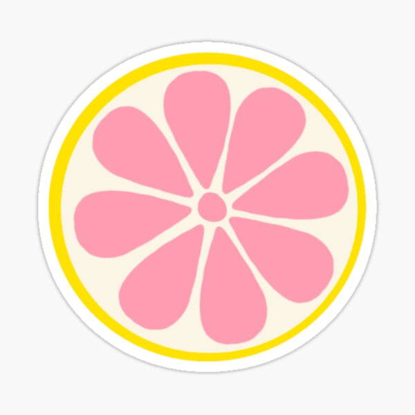 "Pink Lemonade" Sticker by gretchbart | Redbubble
