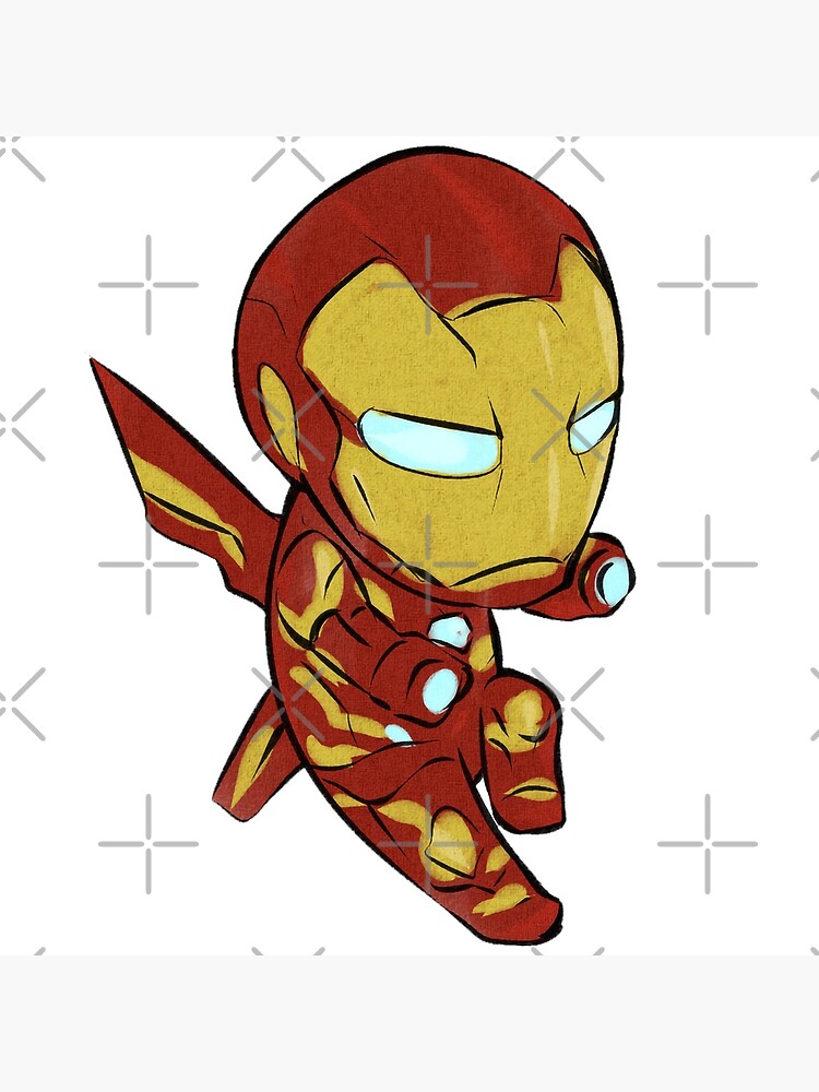 "Iron Chibi" Poster by MarveLover | Redbubble