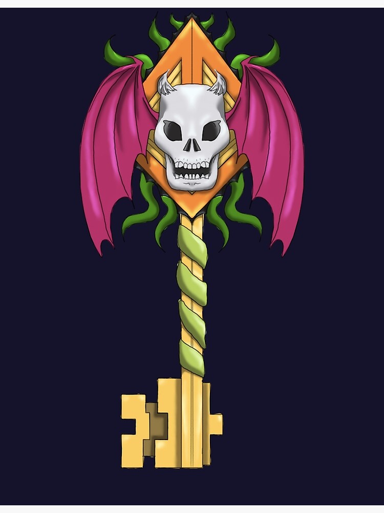 "Demon Key" Poster for Sale by RamenTori1 | Redbubble