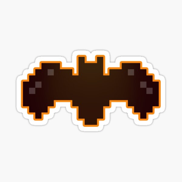 "Halloween Spooky Pixel Art Bat" Sticker for Sale by Moxn01 | Redbubble
