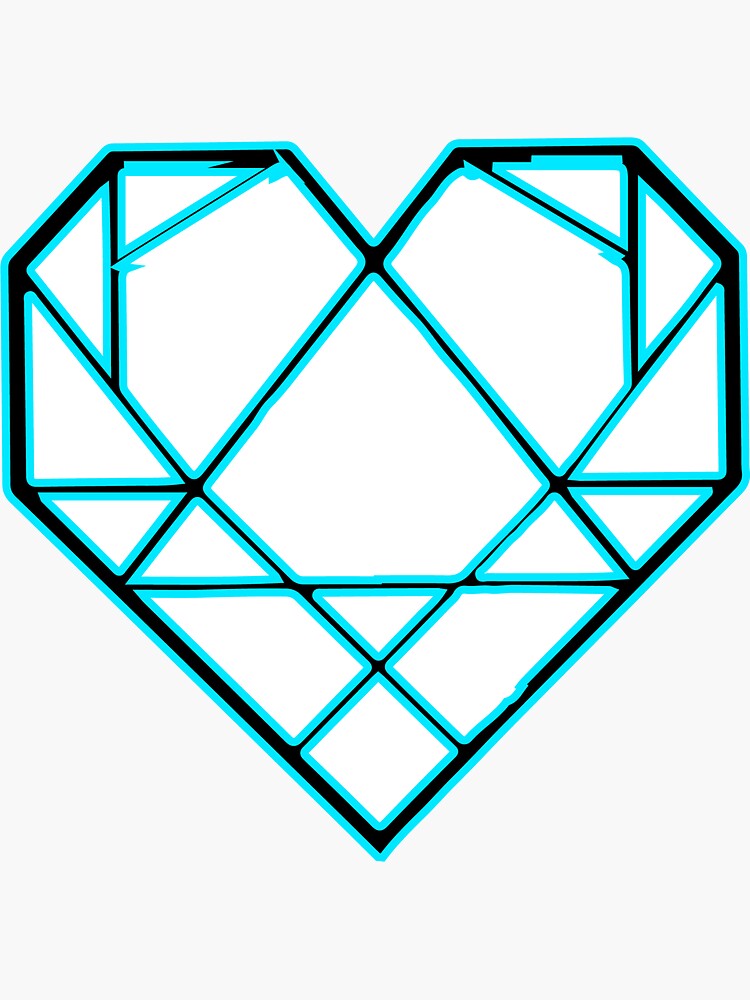 "Reactor arc - Heart" Sticker for Sale by illustrations77 | Redbubble