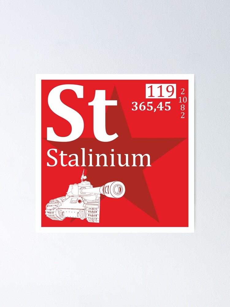 "Stalinium for the War Thunder fan" Poster for Sale by FAawRay | Redbubble