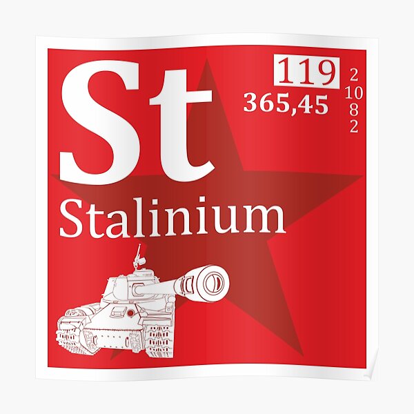 "Stalinium for the War Thunder fan" Poster for Sale by FAawRay | Redbubble