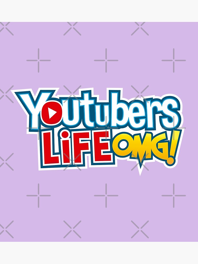 "Youtubers Life omg logo" Photographic Print for Sale by hinatow ...
