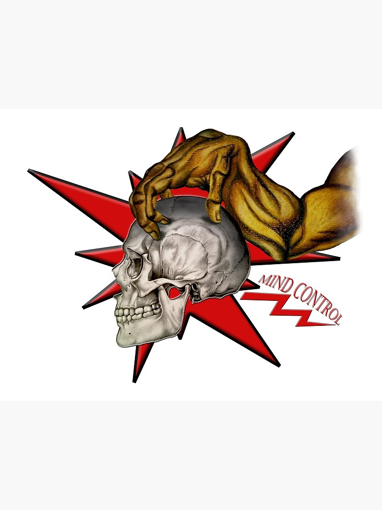 "Mind control (graphic design) skull collection" Poster for Sale by ...