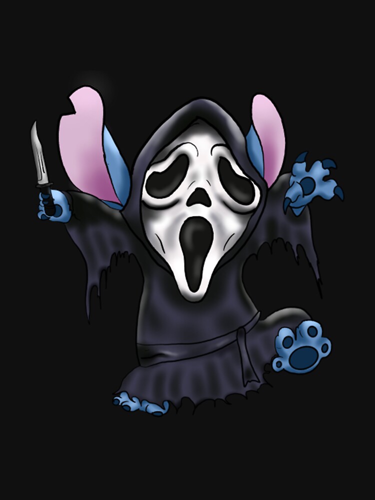 Ghostface Stitch Classic T-Shirt sold by Janean Zebra Lobot | SKU ...