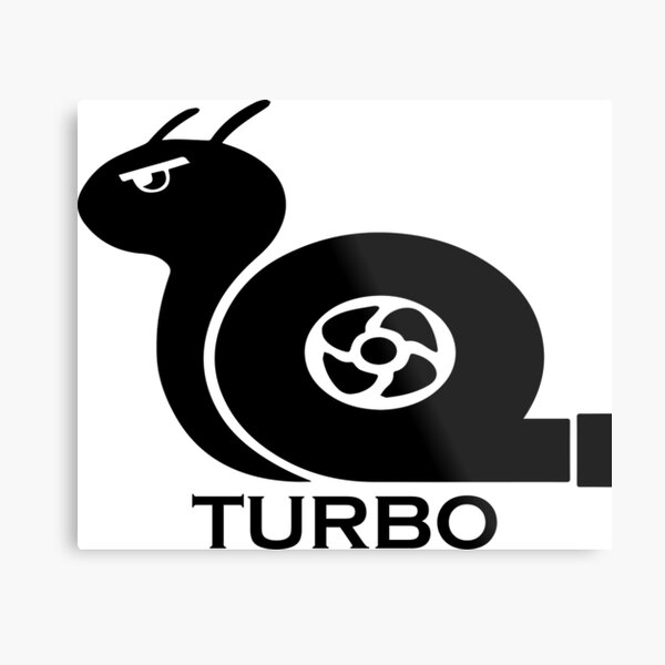 "Turbo Snail" Metal Print by darkshiness | Redbubble