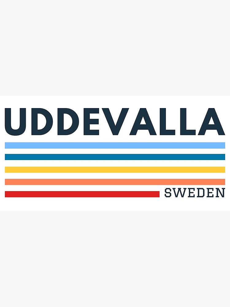 "Uddevalla Sweden" Poster for Sale by europelines | Redbubble