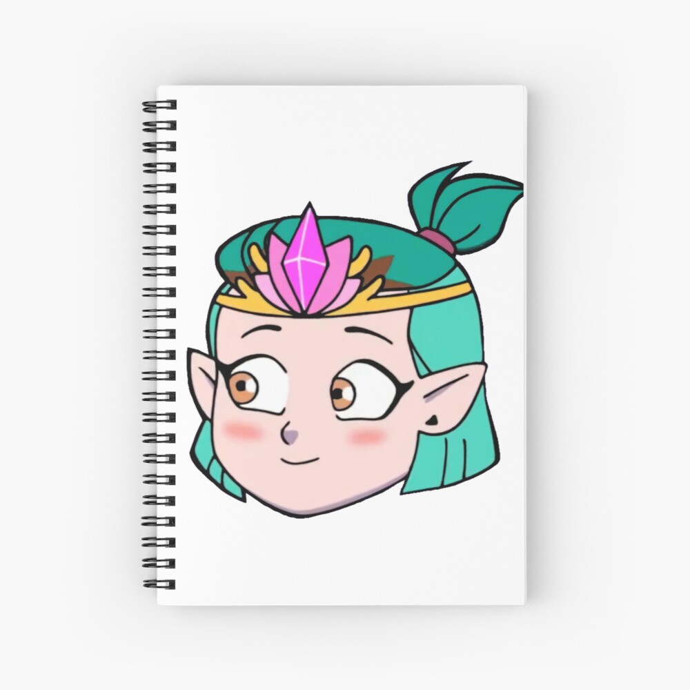"amity blight grom face the owl house" Spiral Notebook for Sale by ...
