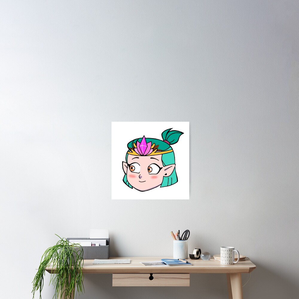 Póster «amity blight grom face the owl house» de rainfrogham | Redbubble