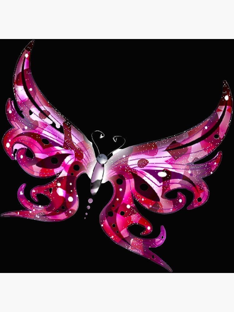 "Fancy Pink Butterfly" Poster by DesignsTrend69 | Redbubble