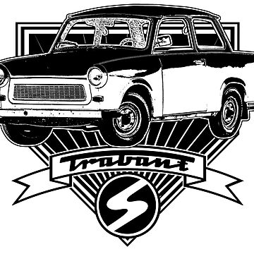 Poster for Sale mit "Trabant 601" von CoolCarVideos | Redbubble