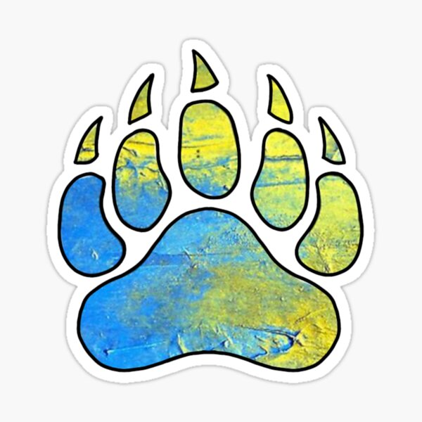 "Wolverine Paw" Sticker by sarahschroeder | Redbubble