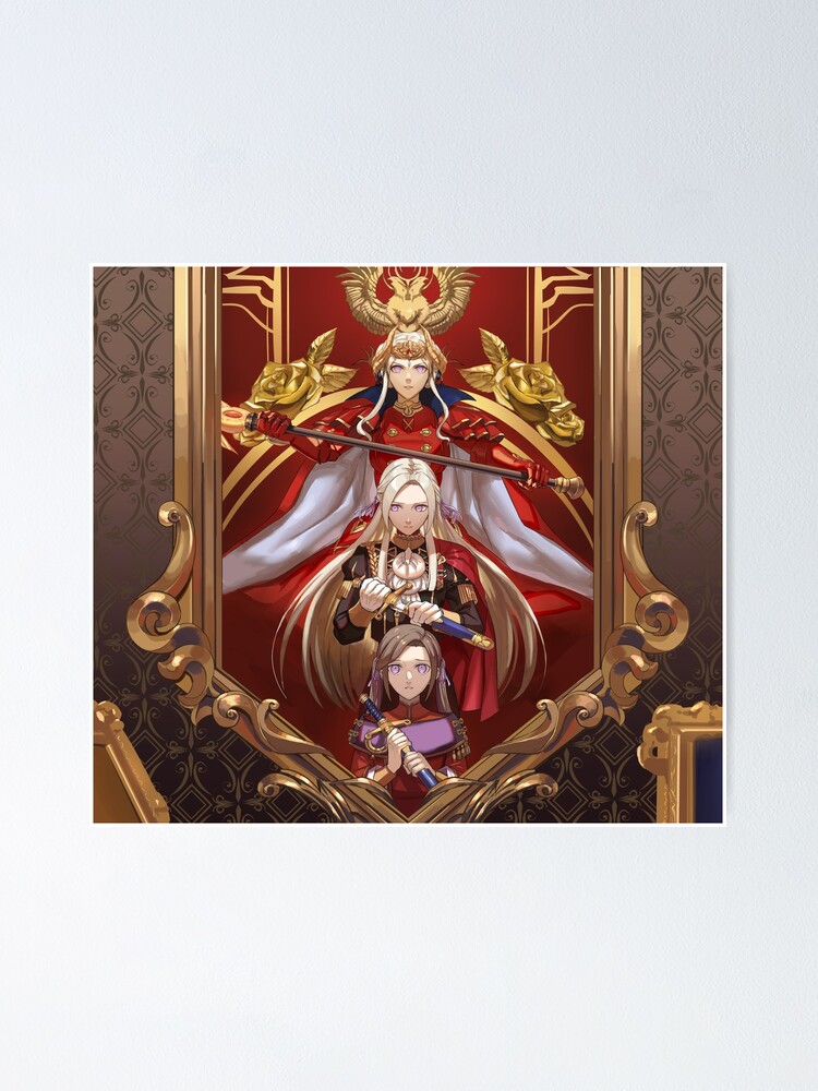 "Edelgard - Fire Emblem Three Houses" Poster by Hu2ki3 | Redbubble