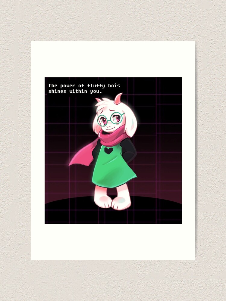 "Cute Ralsei Deltarune" Art Print for Sale by AbhorTheRent | Redbubble