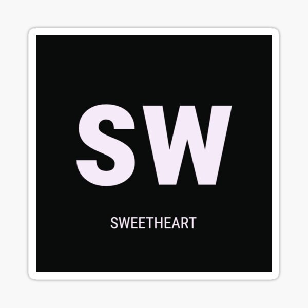 "sweetheart" Sticker for Sale by RFEA | Redbubble