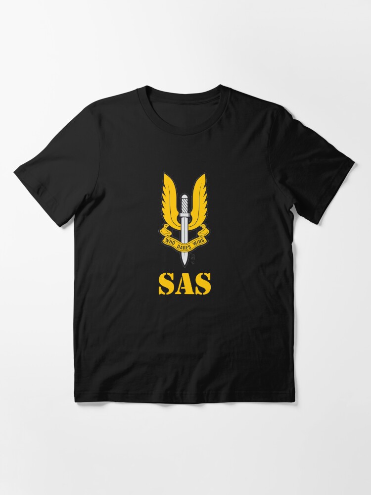 "SAS" T-shirt for Sale by ZuluHistoryTees | Redbubble | shield t-shirts ...
