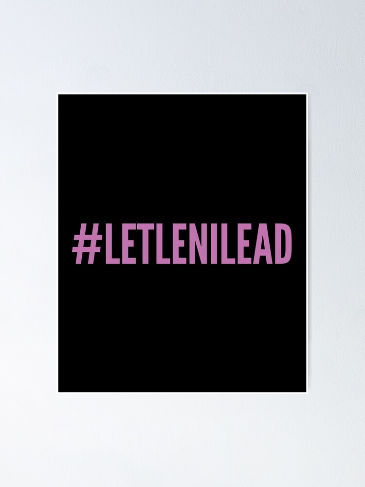 "Leni Robredo. Let Leni Lead. Leni 2022" Poster for Sale by efenem ...