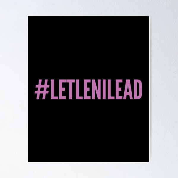 "Leni Robredo. Let Leni Lead. Leni 2022" Poster for Sale by efenem ...