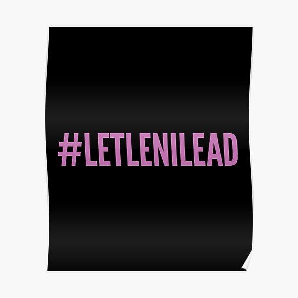 "Leni Robredo. Let Leni Lead. Leni 2022" Poster for Sale by efenem ...
