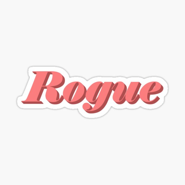 "Rogue DND" Sticker for Sale by wavelengthss | Redbubble