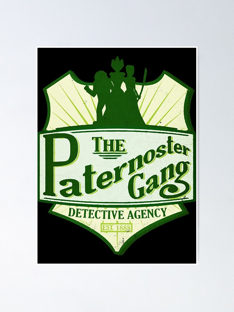 "The Paternoster Gang " Poster for Sale by AnarelyChester1 | Redbubble
