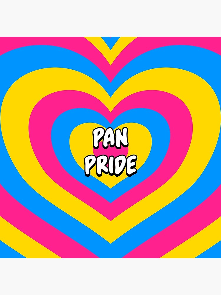 "Pan Pride - Pansexual Pride" Poster for Sale by SSFootball | Redbubble