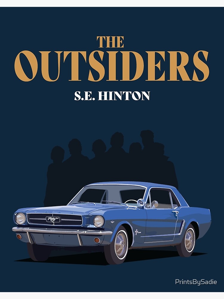 The Outsiders YA book art Premium Matte Vertical Poster sold by Eric ...