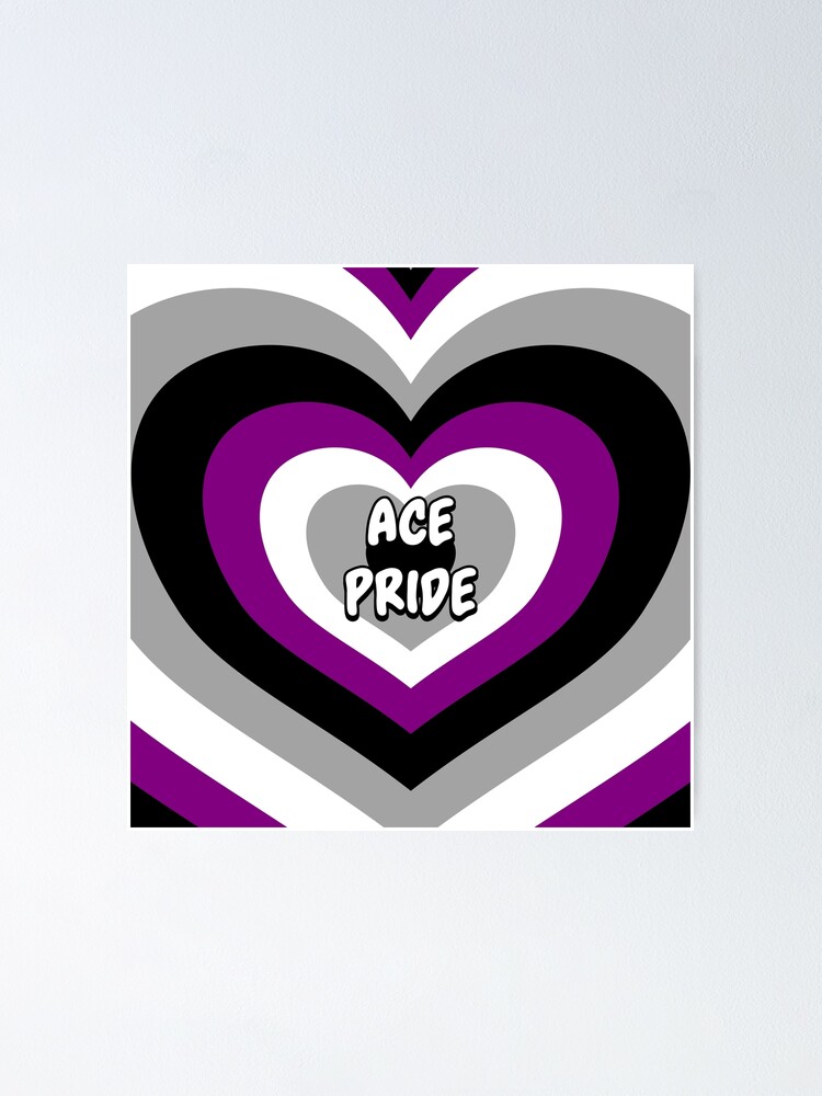 "Ace Pride - A Sexual Pride" Poster for Sale by SSFootball | Redbubble