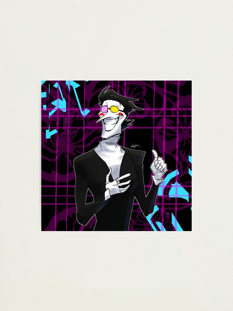 "Spamton Deltarune" Photographic Print by AbhorTheRent | Redbubble