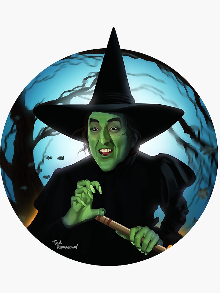 "Wicked " Sticker by KimberleyTro | Redbubble