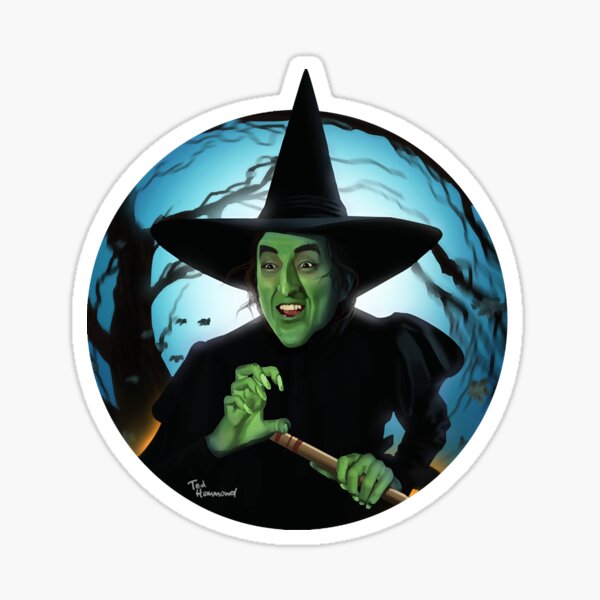 "Wicked " Sticker by KimberleyTro | Redbubble