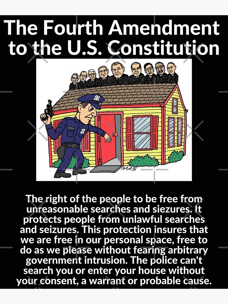 "The 4th Amendment To The U.S.Constitution (SE Version)" Poster for ...