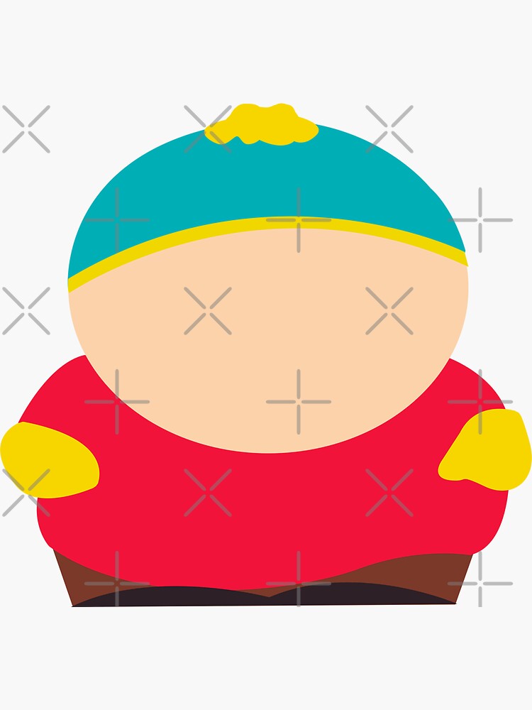 "Cartman" Sticker for Sale by frangipanms | Redbubble
