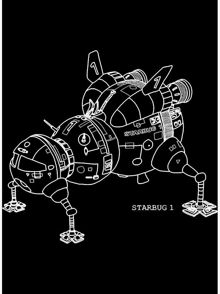 "Starbug " Poster for Sale by FlissMarston | Redbubble