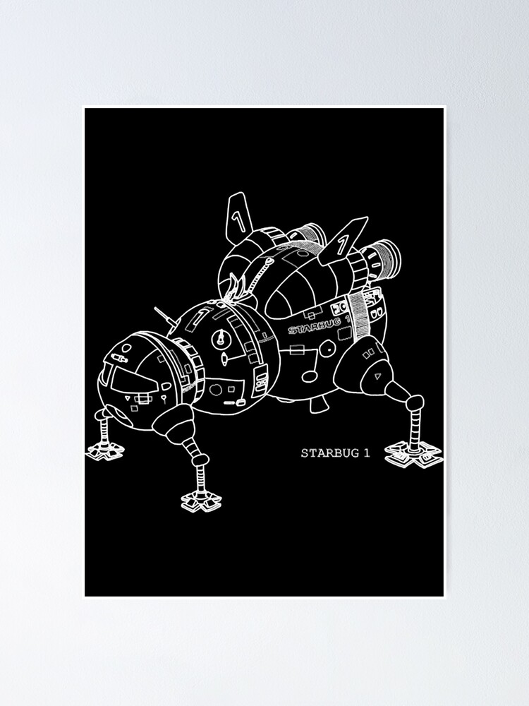 "Starbug " Poster for Sale by FlissMarston | Redbubble