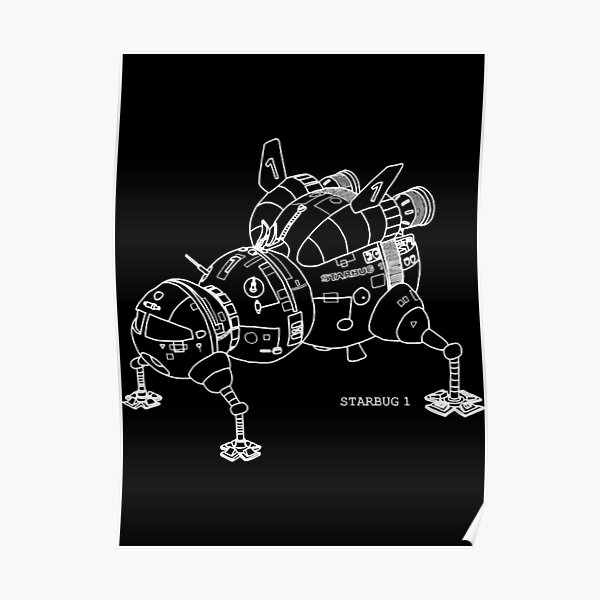 "Starbug " Poster by FlissMarston | Redbubble