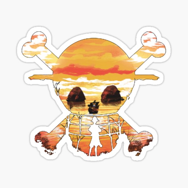 "Straw Hat Crew" Sticker for Sale by arisania | Redbubble