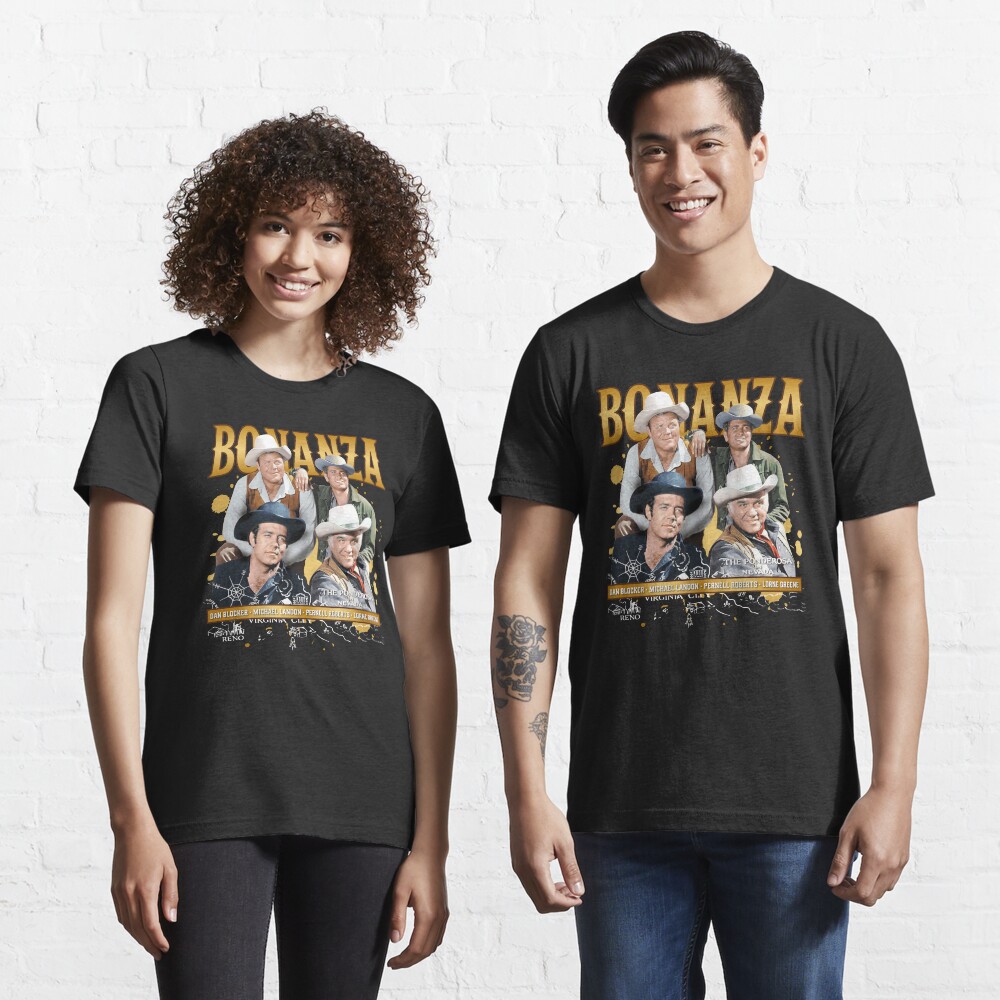 "Bonanza / The gun-slinging adventures of the Cartwright clan" T-shirt ...