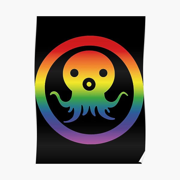 "The Octonauts Octo-Alert (rainbow effect) " Poster by PettyJerik00 ...