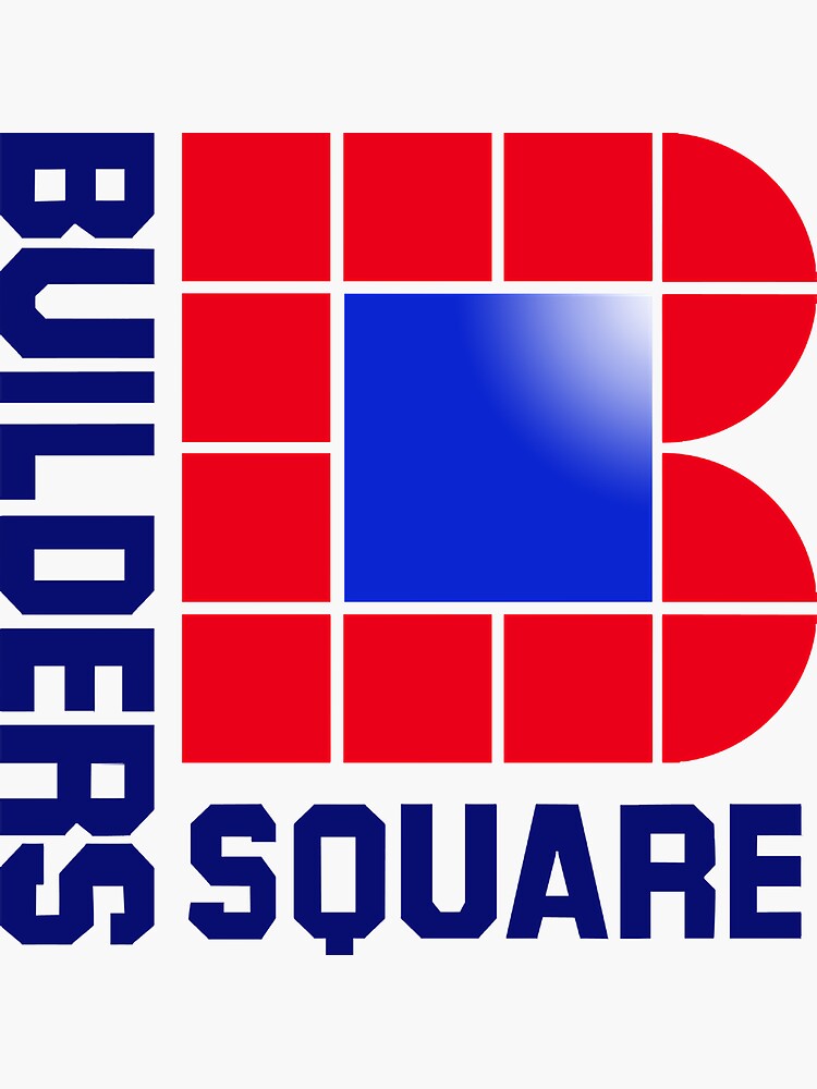 "Builders Square Home Store " Sticker by EvelettKus | Redbubble